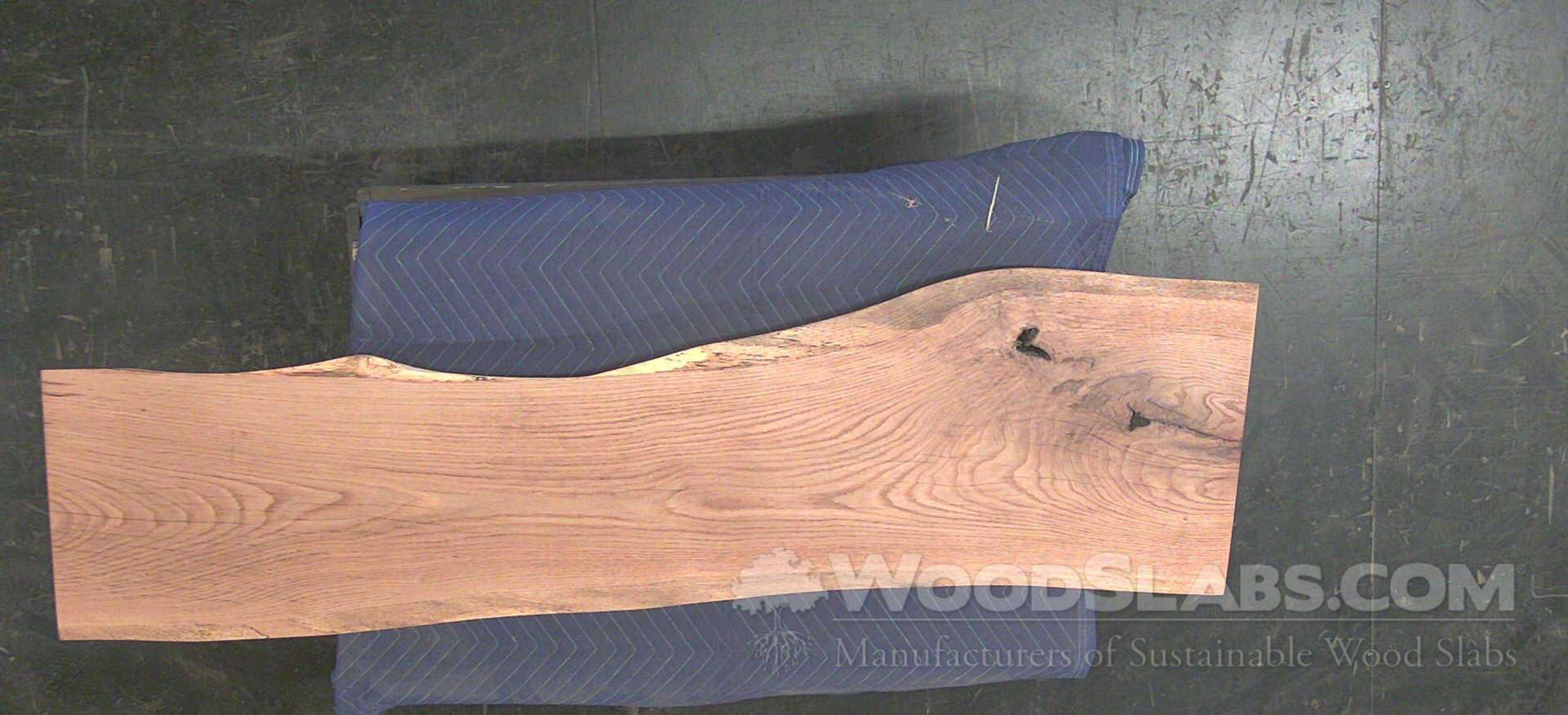 White Ash Wood Slab HARDWOOD KILN DRIED PLANED GERMAN ELM SQUARE EDGED
